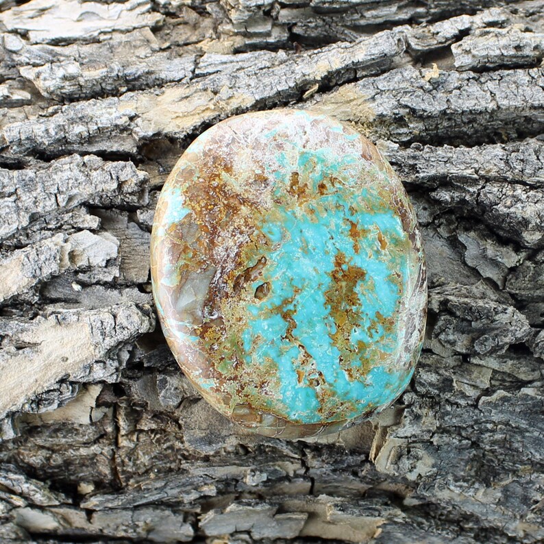 Turquoise Cabochon Royston Mine Boulder Cut,a-39 - Etsy