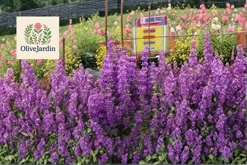 501+ Chinese Houses Flower Seeds - Collinsia Heterophylla - Native ...