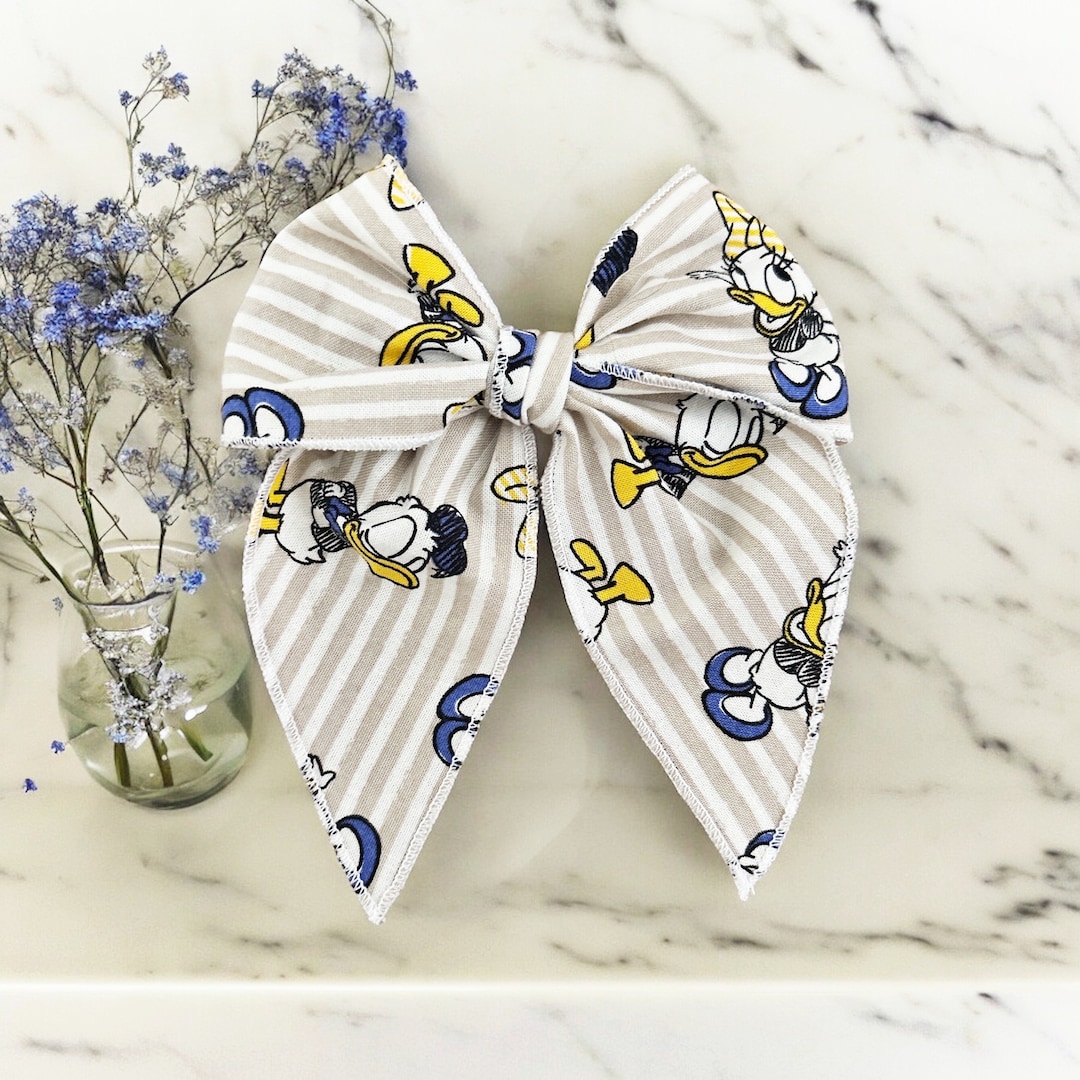 Donald Duck Bow | Daisy Duck Bow | Disney Bow | Donald Bow | Hair Bows ...