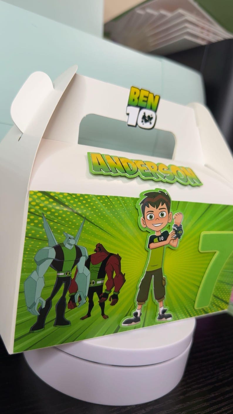 Ben 10 Candy Box - Etsy