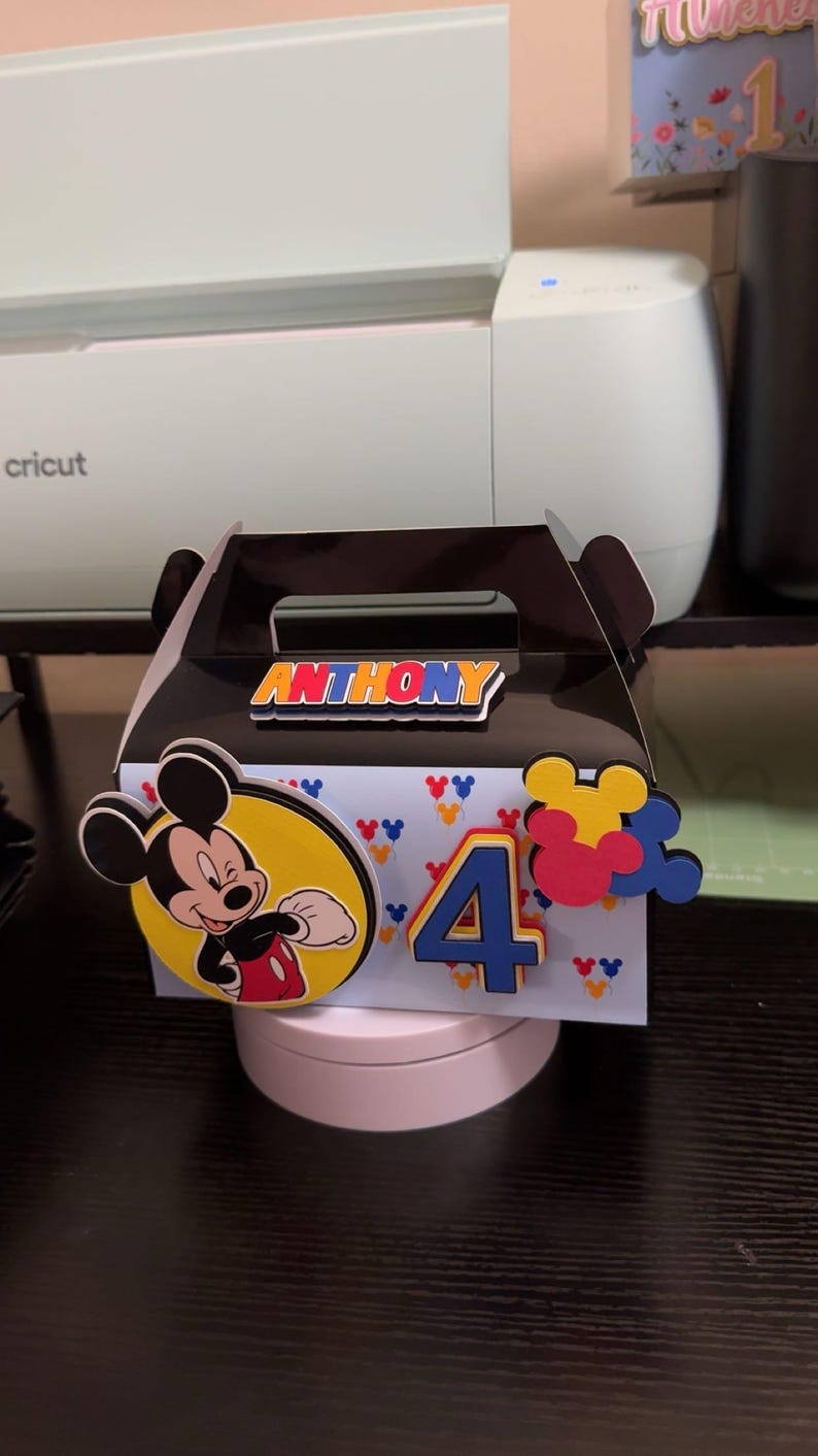 Mickey Mouse Candy Box - Etsy