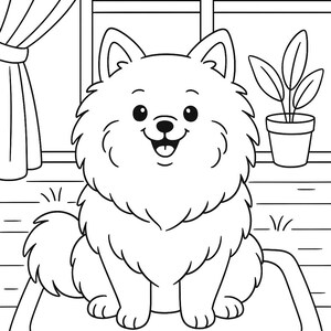 30 Cute Animal Coloring Pages for Kids – Bundle of Dog, Cat and Pet ...