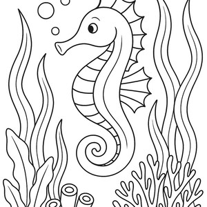 40-page Animal Coloring Pages Bundle | Cats, Dogs, Horses and Under the ...