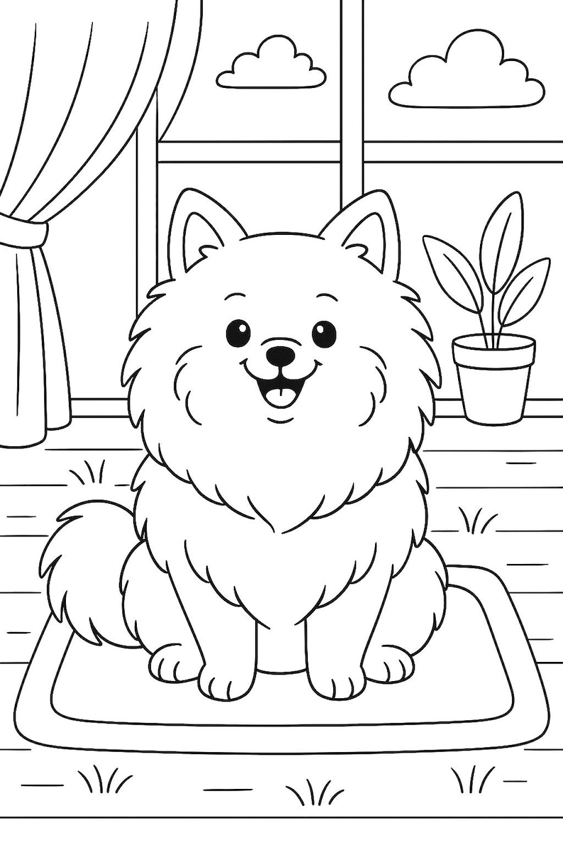 Adorable Dog Coloring Pages | 10 Printable Puppy Sheets for Kids ...