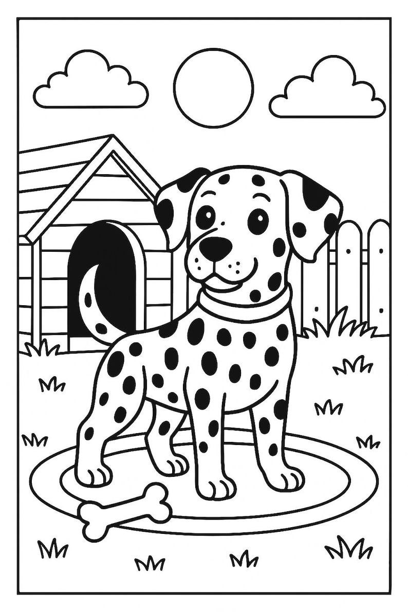 Adorable Dog Coloring Pages | 10 Printable Puppy Sheets for Kids ...