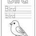 Animal Words Tracing Worksheet: Handwriting Practice for Kids (A4 PDF ...