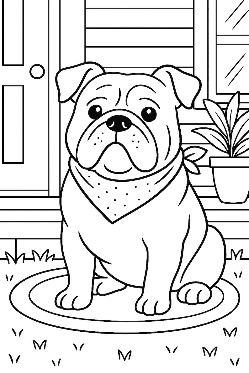 Adorable Dog Coloring Pages | 10 Printable Puppy Sheets for Kids ...