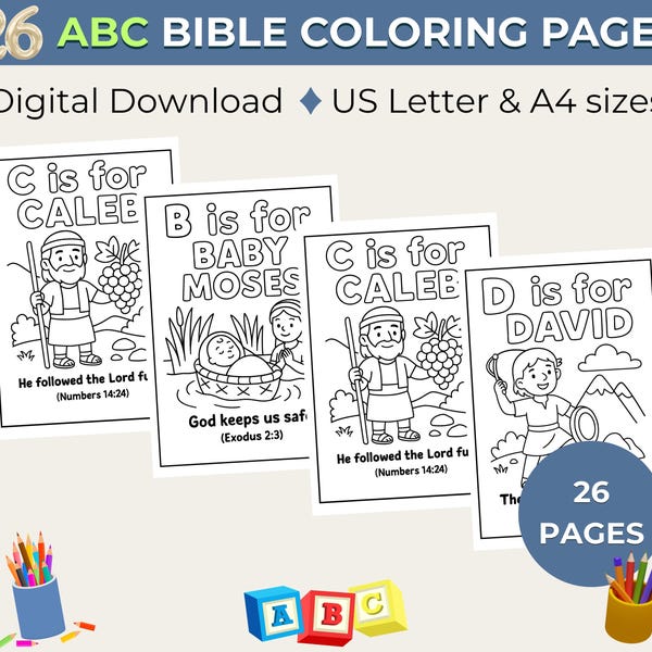Abc Bible Verse - Etsy