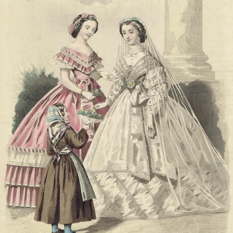 Bridal Gowns Colored - Etsy UK