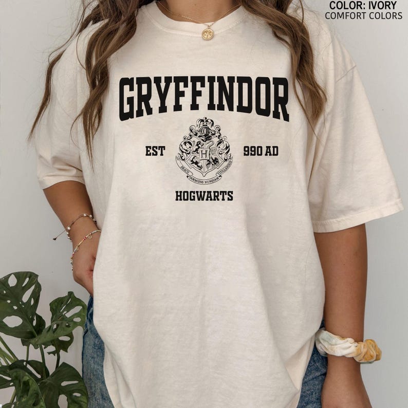 Hogwarts House Shirt, Hpotter Wizarding World Shirt, Universal Studios ...