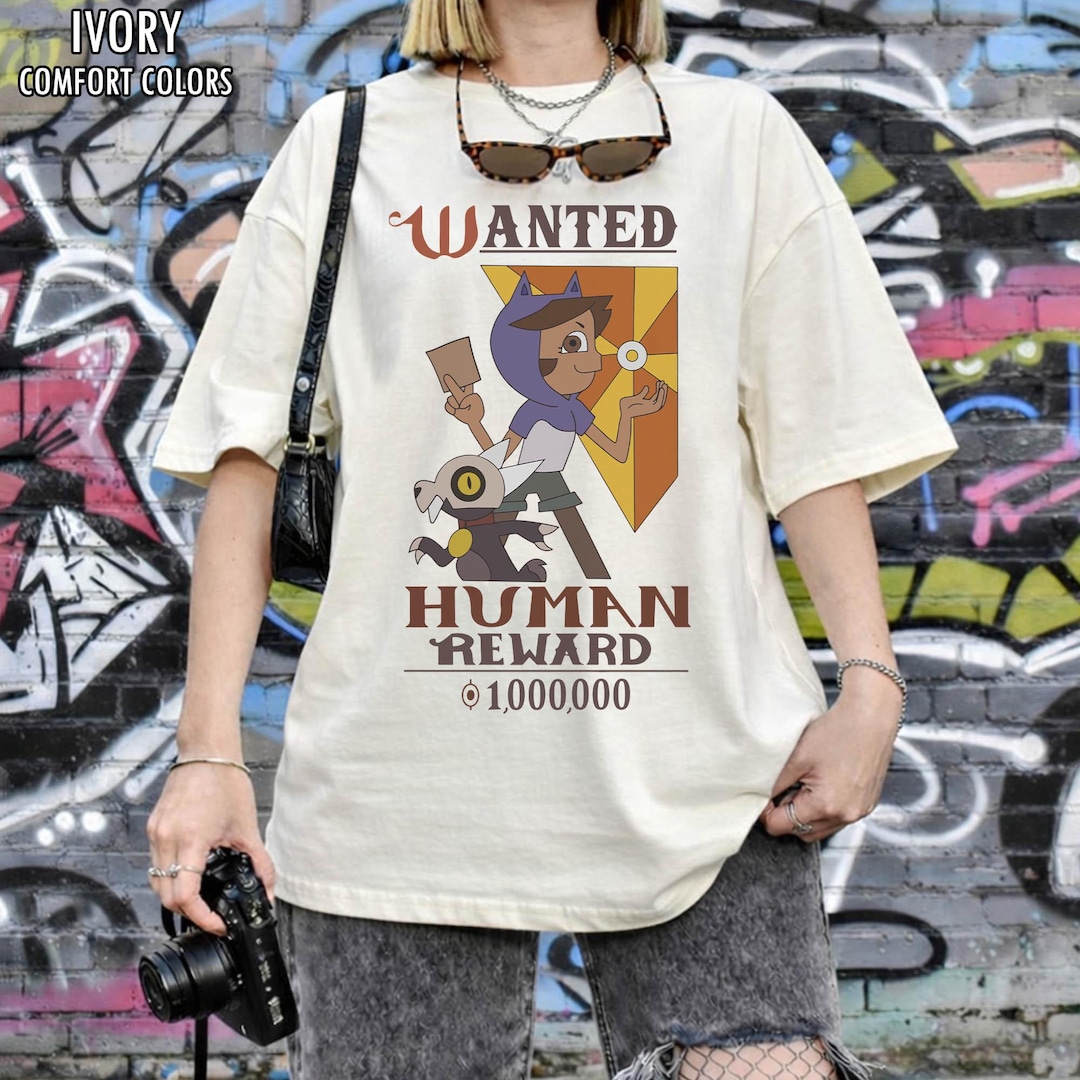 Luz King Wanted Poster the Owl House Shirt, Disney TOH Characters ...