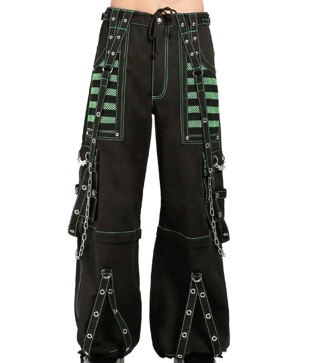 Starma International Gothic Men’s Pants Electro Green Cyberpunk ...