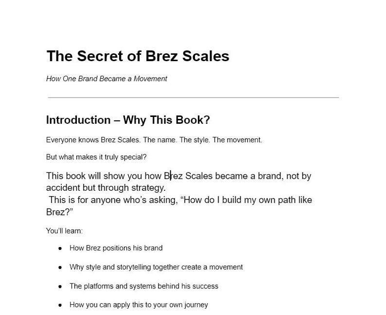 The Secret of Brez Scales - Etsy