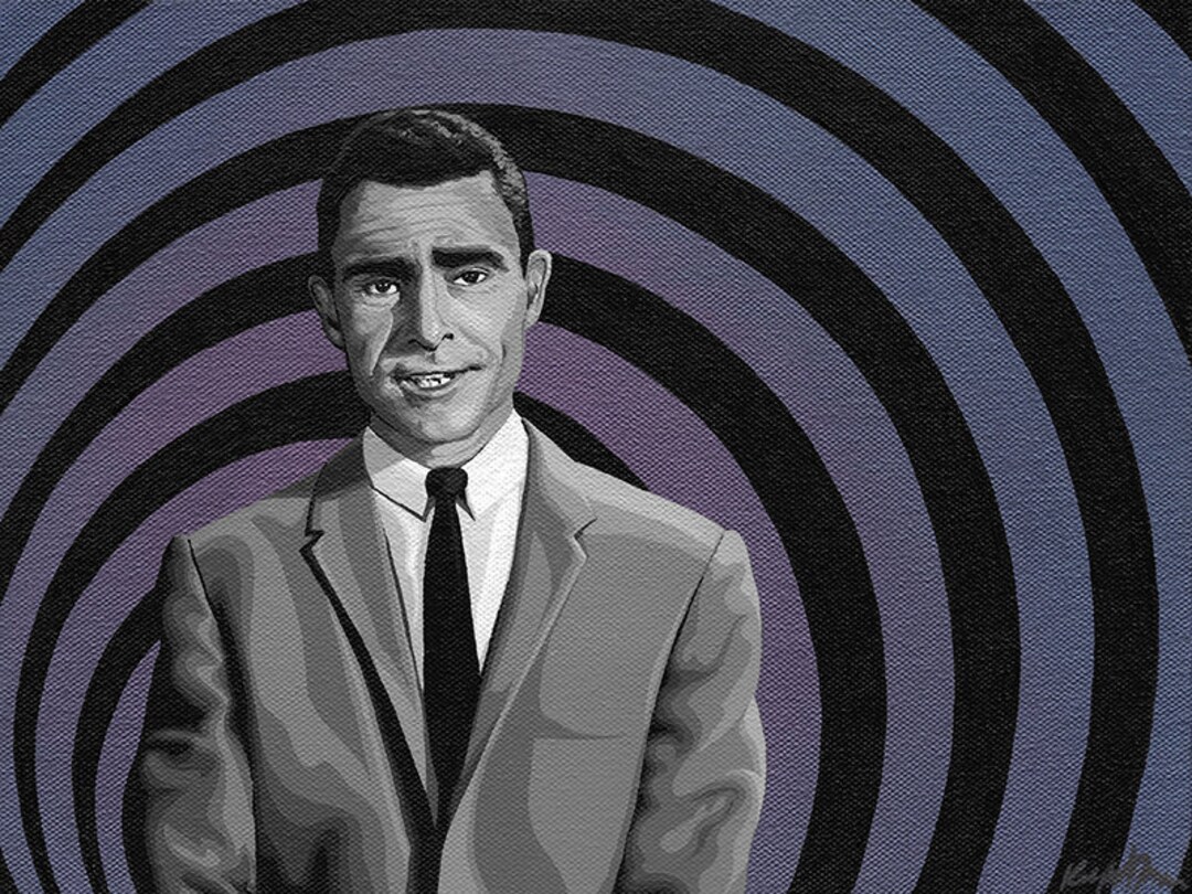 Rod Serling Giclée Art Print of Original Painting - Etsy