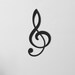 Treble Clef, Music Decor, Musical Wall Decor, Nursery Decor, Musician ...