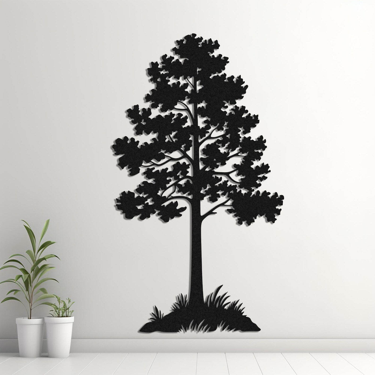 Metal Tree Art, Pine Tree Wall Art, Nature Lover Gift,forest Decor ...