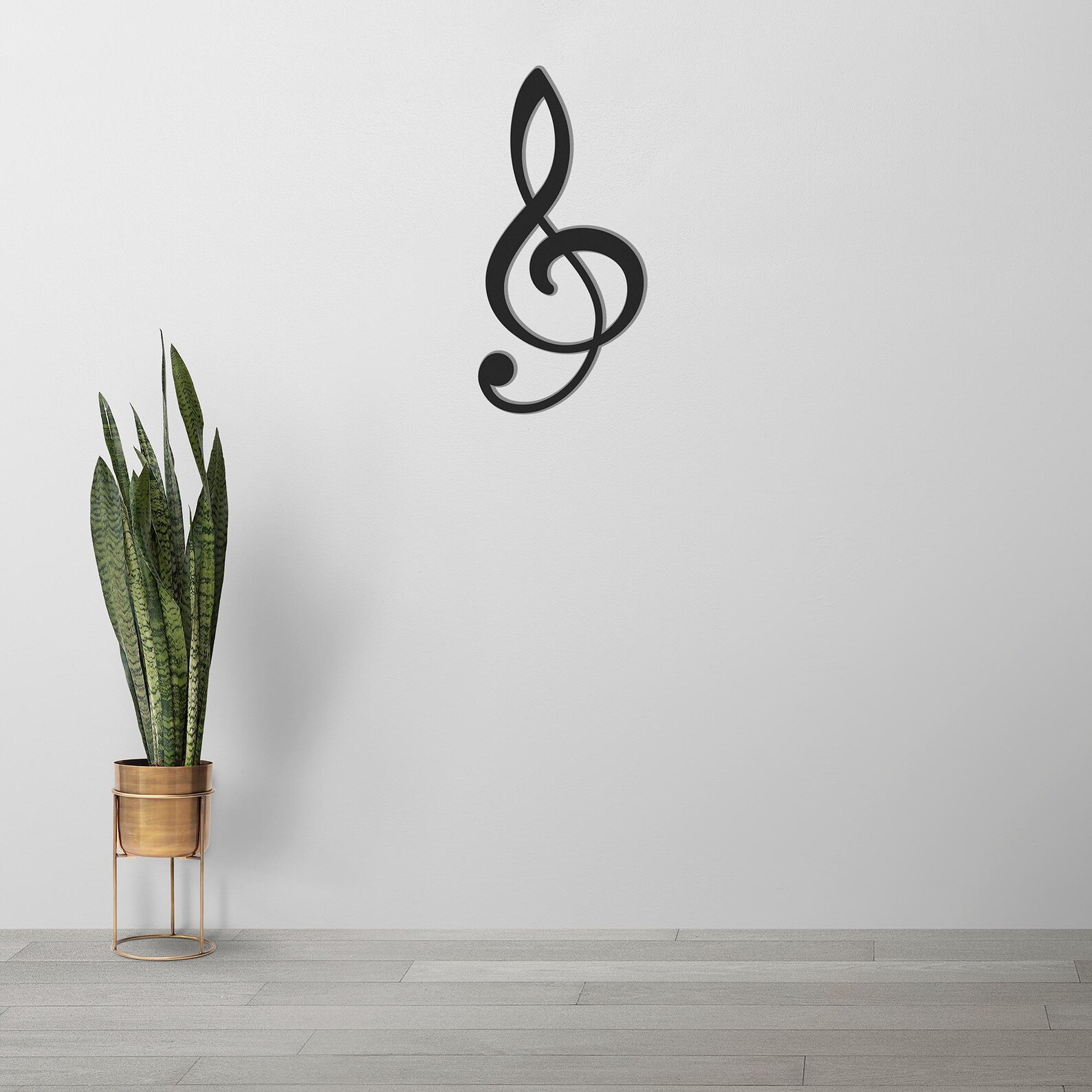 Metal Treble Clef Wall Decor, Music Room Art - Etsy