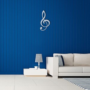 Treble Clef, Music Decor, Musical Wall Decor, Nursery Decor, Musician ...