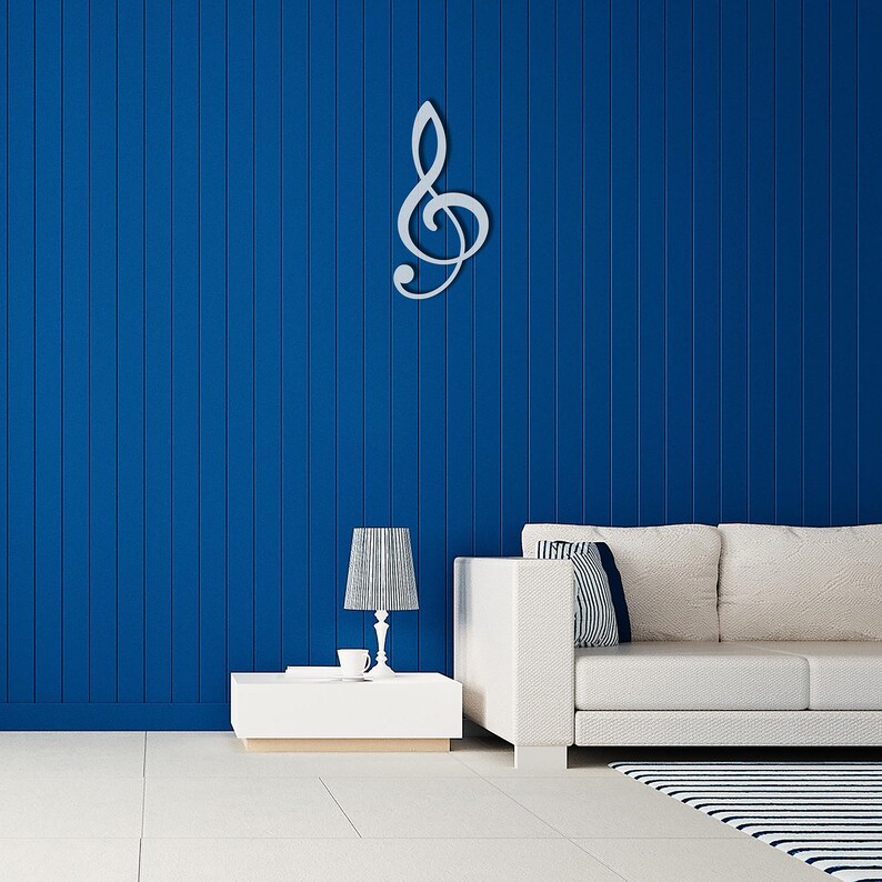 Treble Clef, Music Decor, Musical Wall Decor, Nursery Decor, Musician ...