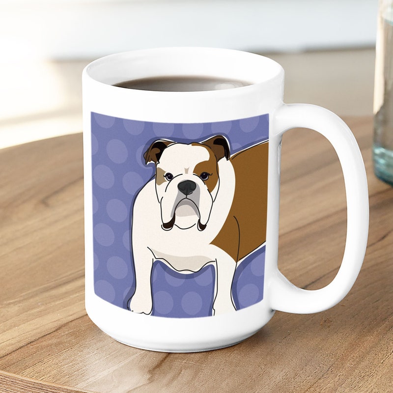 Bulldog Coffee Mug - Etsy
