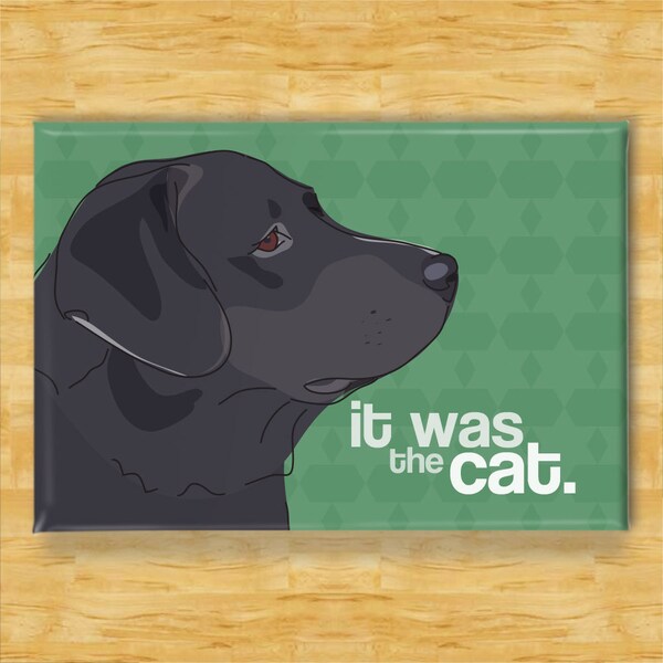 Black Lab and Black Cat - Etsy
