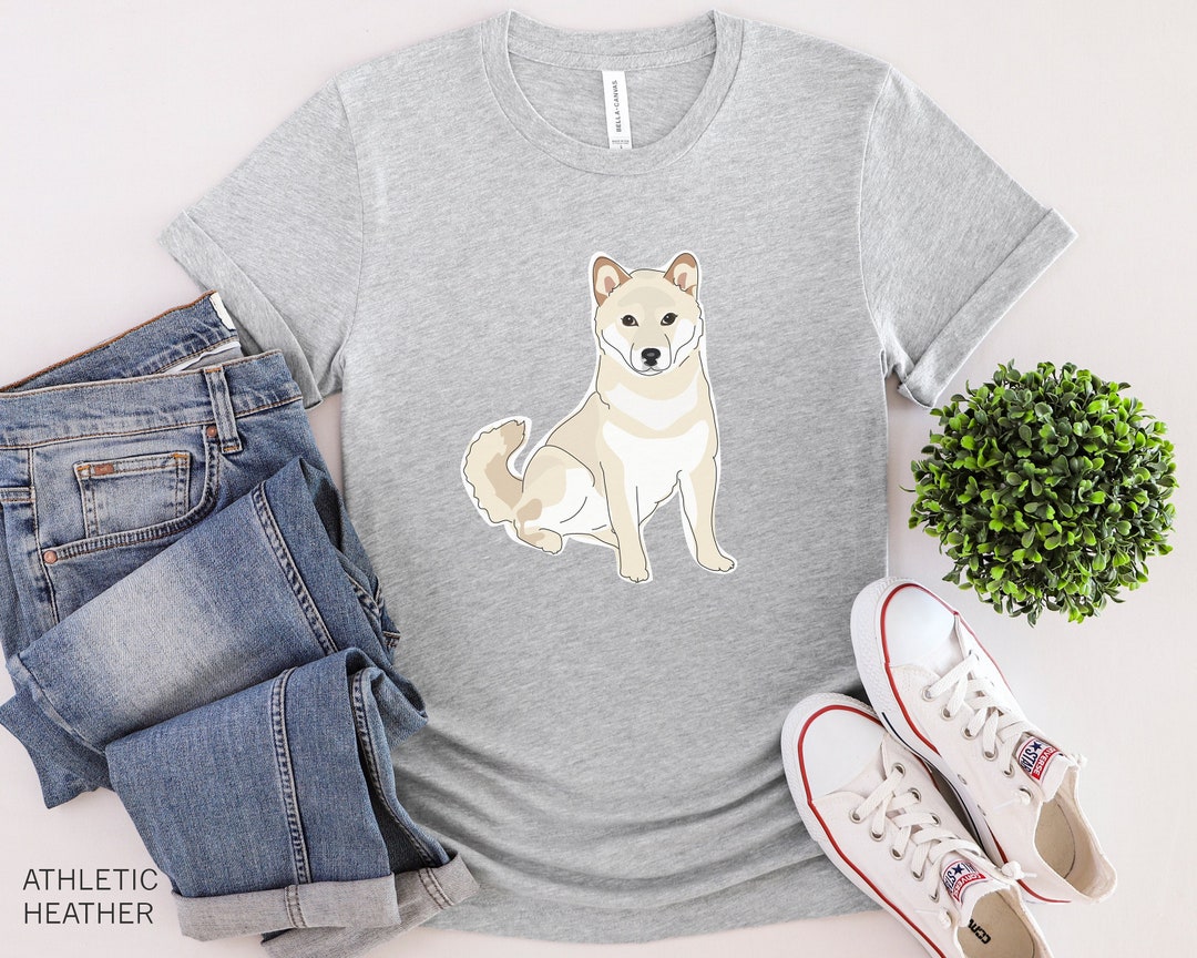 Shiba Inu Shirt - Dog Breed Shirt With Cream Shiba Shirt Design Perfect ...