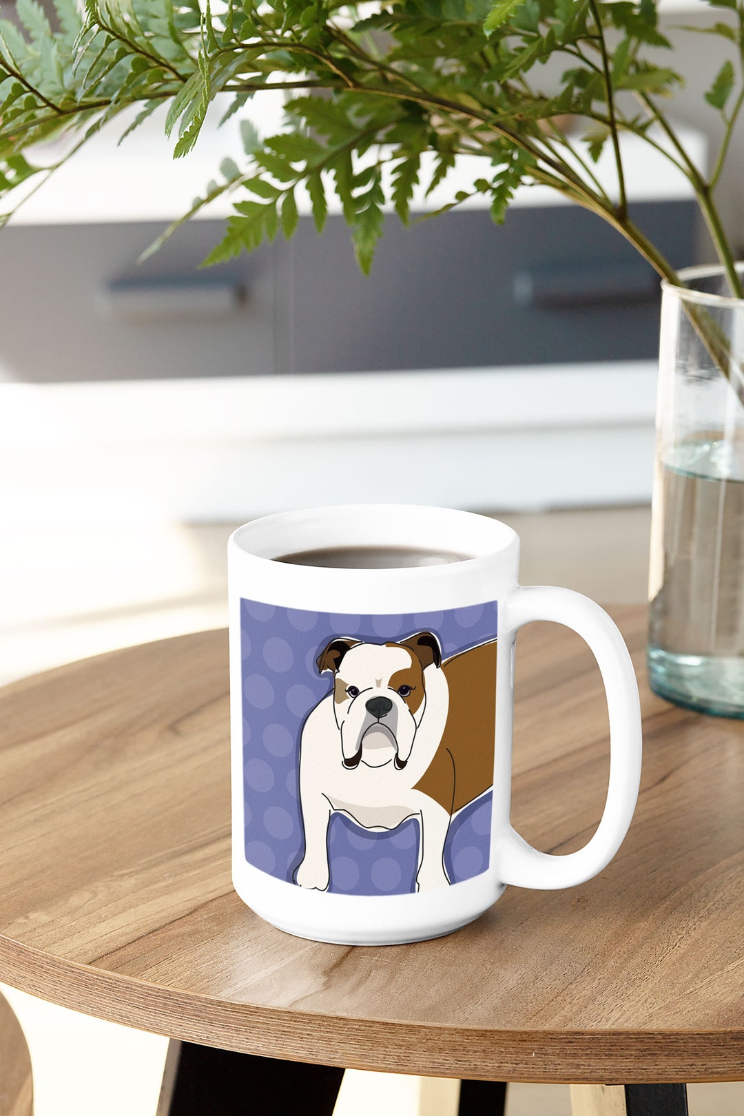 Bulldog Coffee Mug - Dog Coffee Mugs With Bulldog - Bulldog Gifts ...