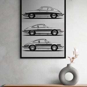 Metallic Textures Car Art Print - Minimalist Wall Decor - Etsy