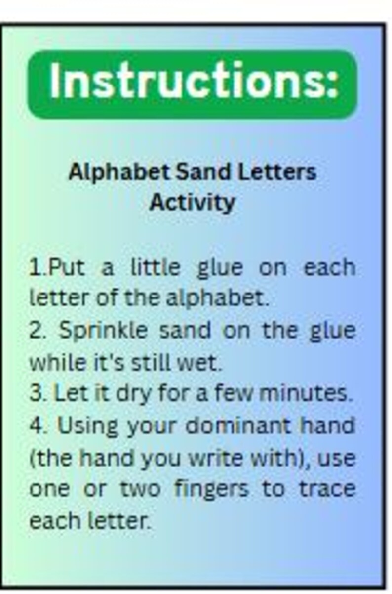 Montessori Sandpaper Alphabet for Toddlers and Preschool - Etsy