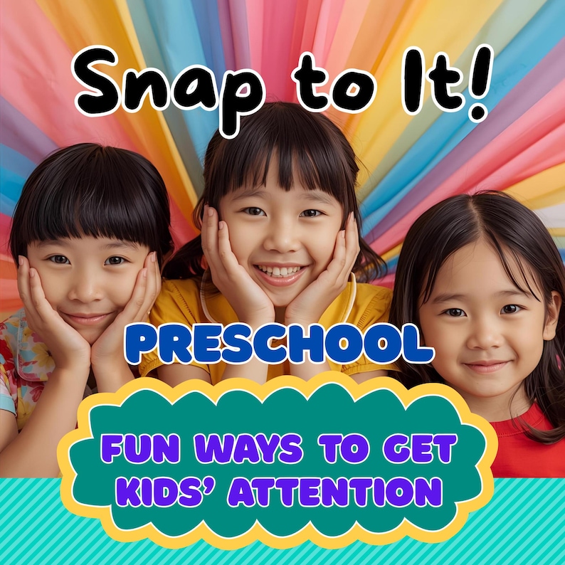 Preschool Attention Grabbers Printable | Classroom Call-and-response ...