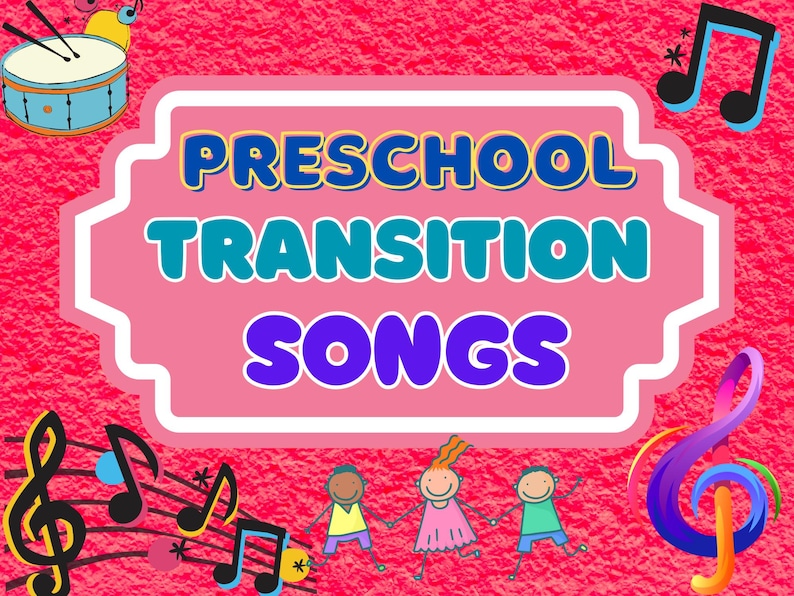 Preschool Transition Songs – 42 Printable Routines - Etsy