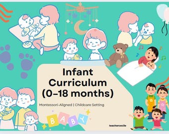 Infant Curriculum Bundle - Full Year Lesson Plans Activities for Babies ...