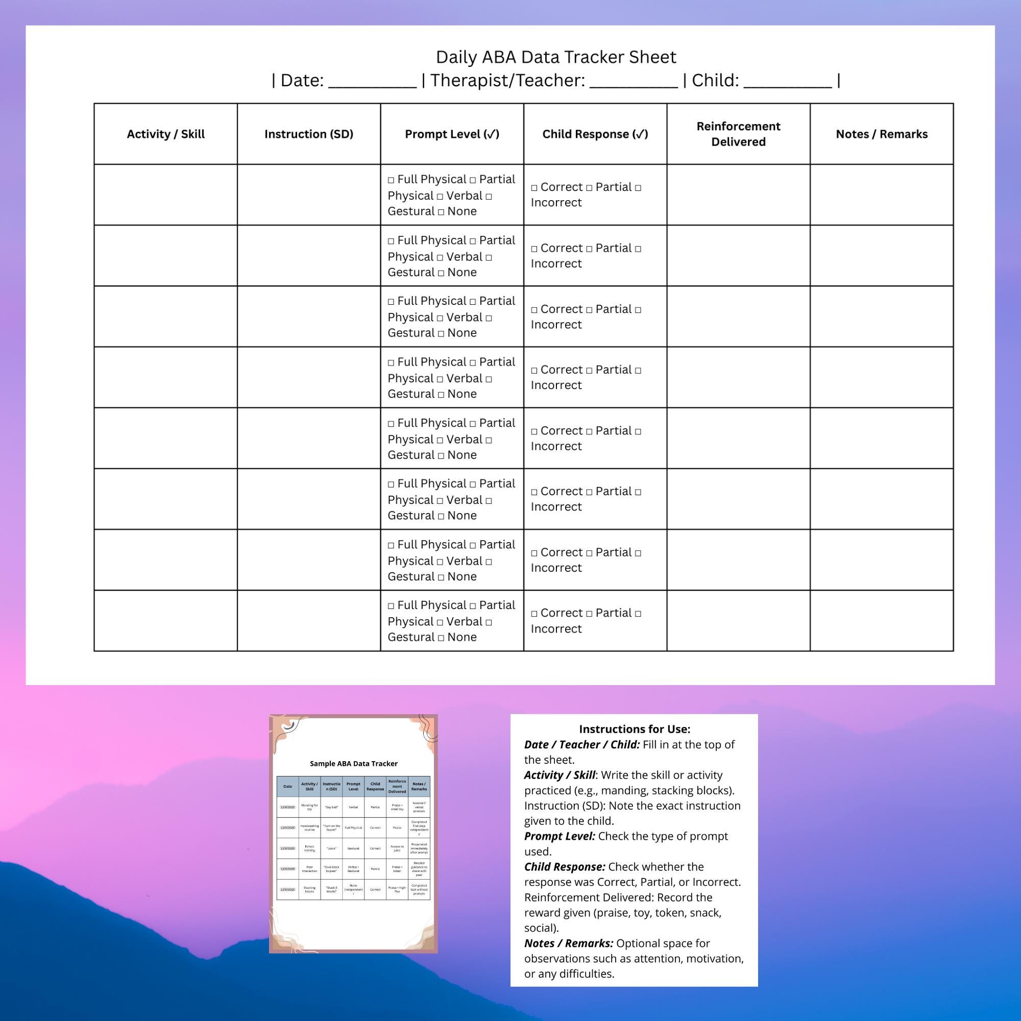ABA Strategies for Children With Autism and Global Developmental Delay ...