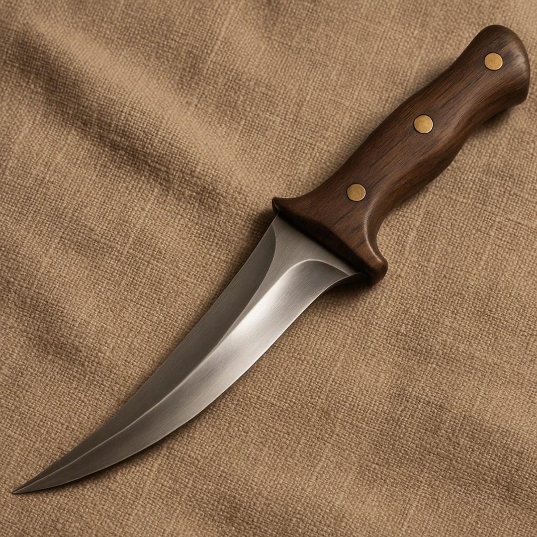 Hand-forged 12" Cosplay Dagger: Custom Engraved Stainless Steel Blade ...