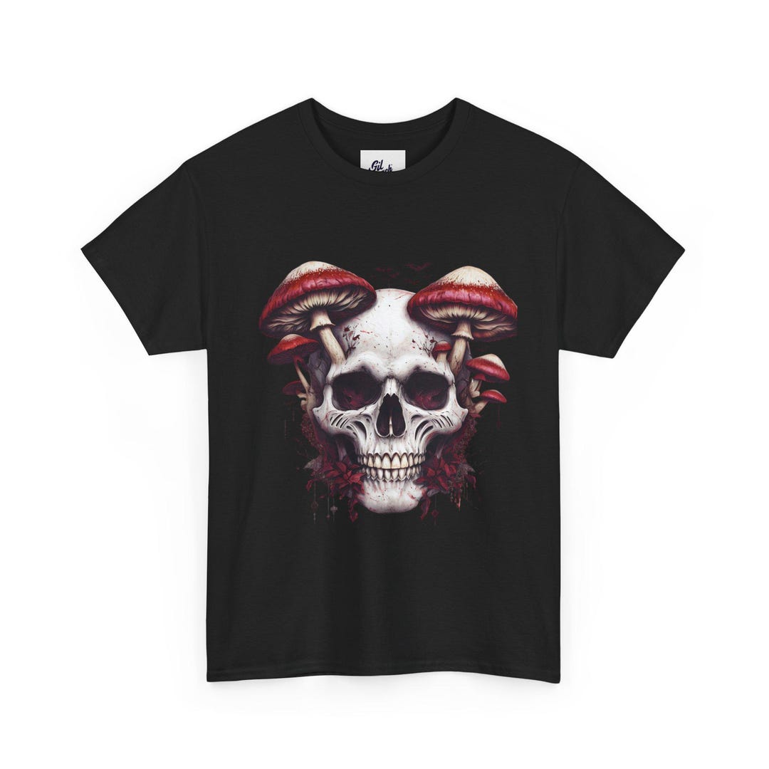 LIMITED GOTH Skull T-shirt – Gothic Skull Graphic Tee – Alternative ...