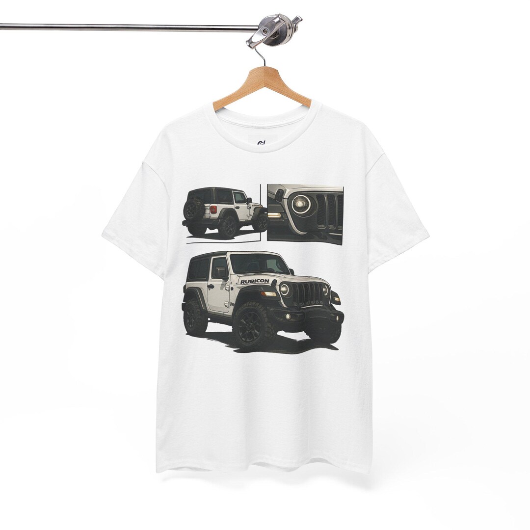 Rubicon 4x4 Shirt for Offroad Fans Lifted Suv Artwork With Aggressive ...