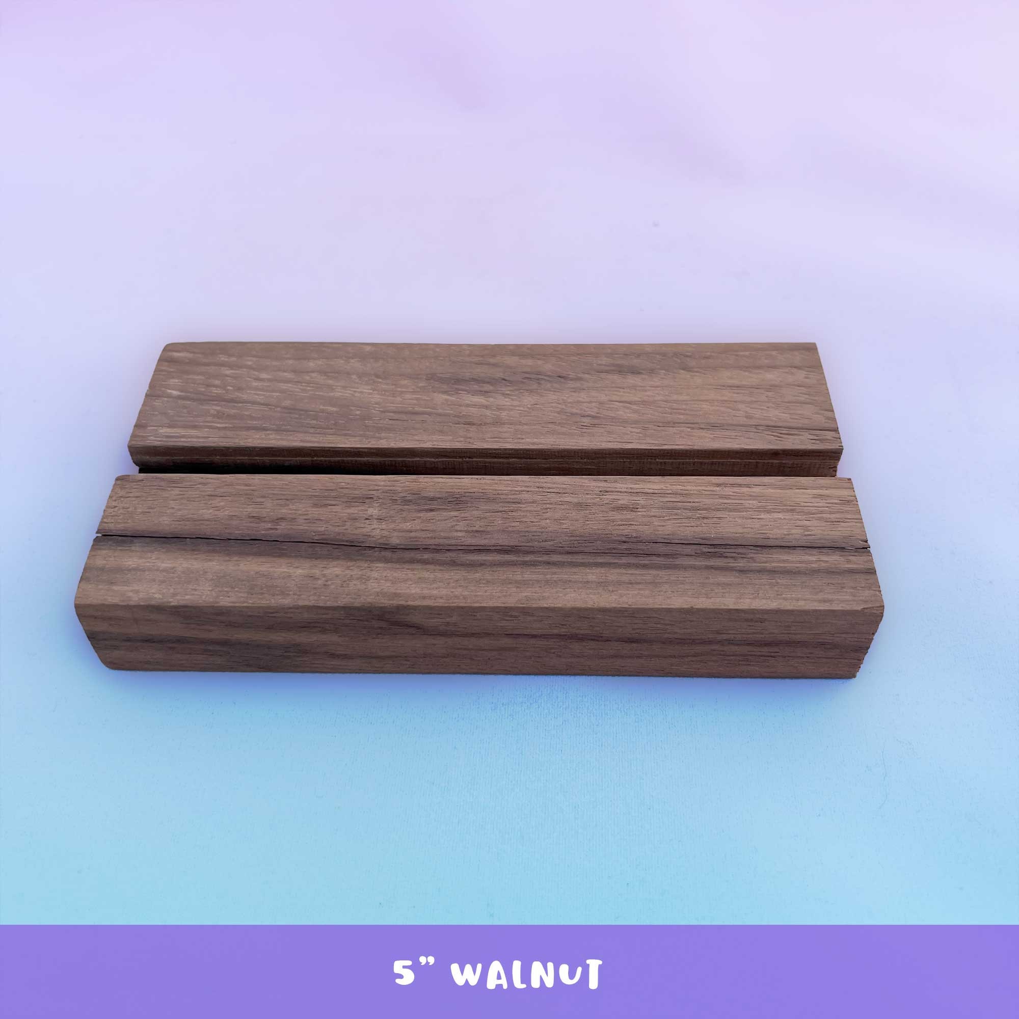 Wood Calendar Stand, Wood Block Stand, Wooden Photo Stand, Oak Display ...