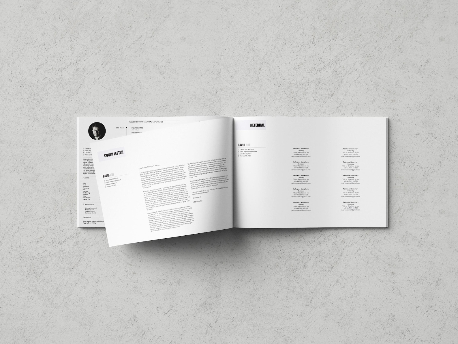 Minimalist Architecture Portfolio Template: Project Presentation ...