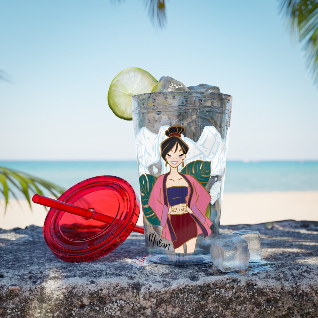 Once Upon a Summer Tumbler - Mulan - Etsy