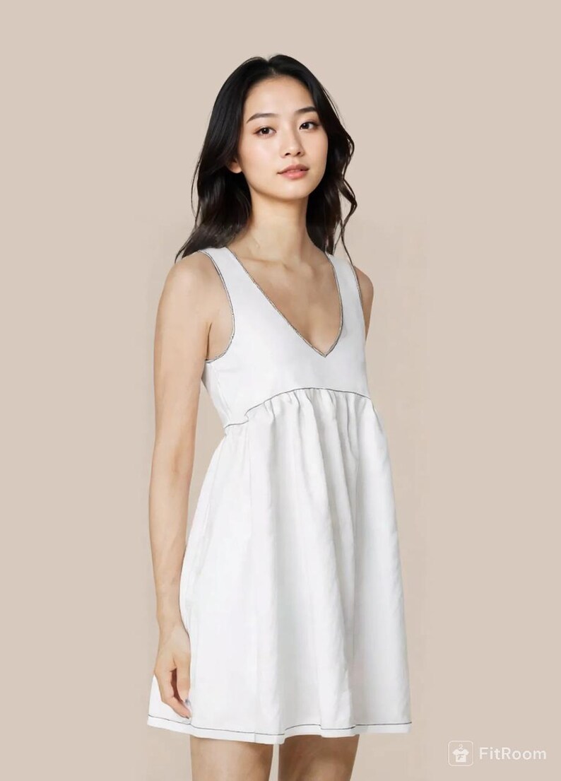 Bella Dress Pattern, Woman Digital Sewing Pattern, Instant Download, XS ...