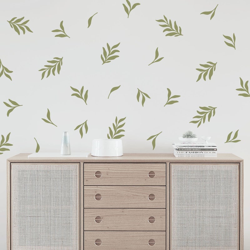 Greenery Wall Decal - Etsy