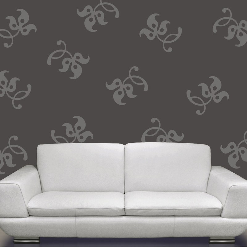 Swirl Tree Decal - Etsy