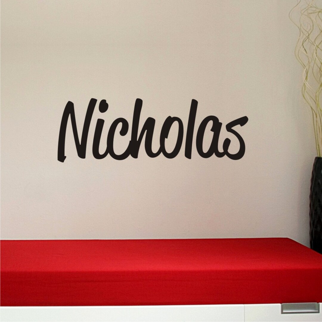 Personalized Name Custom Name Vinyl Wall Decal Sticker - Etsy