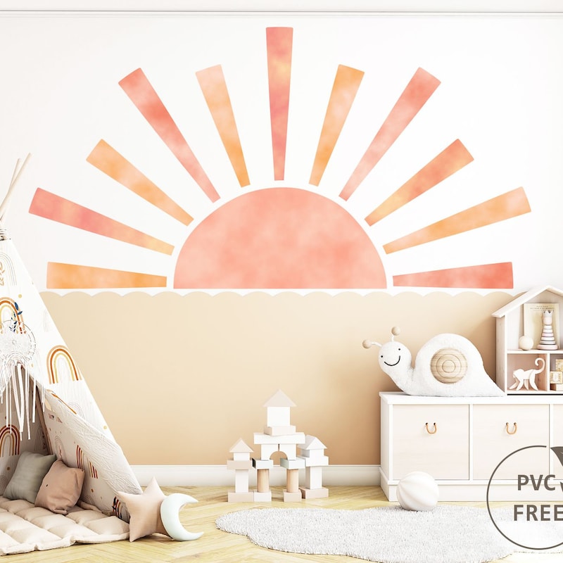 Sun Decal - Etsy