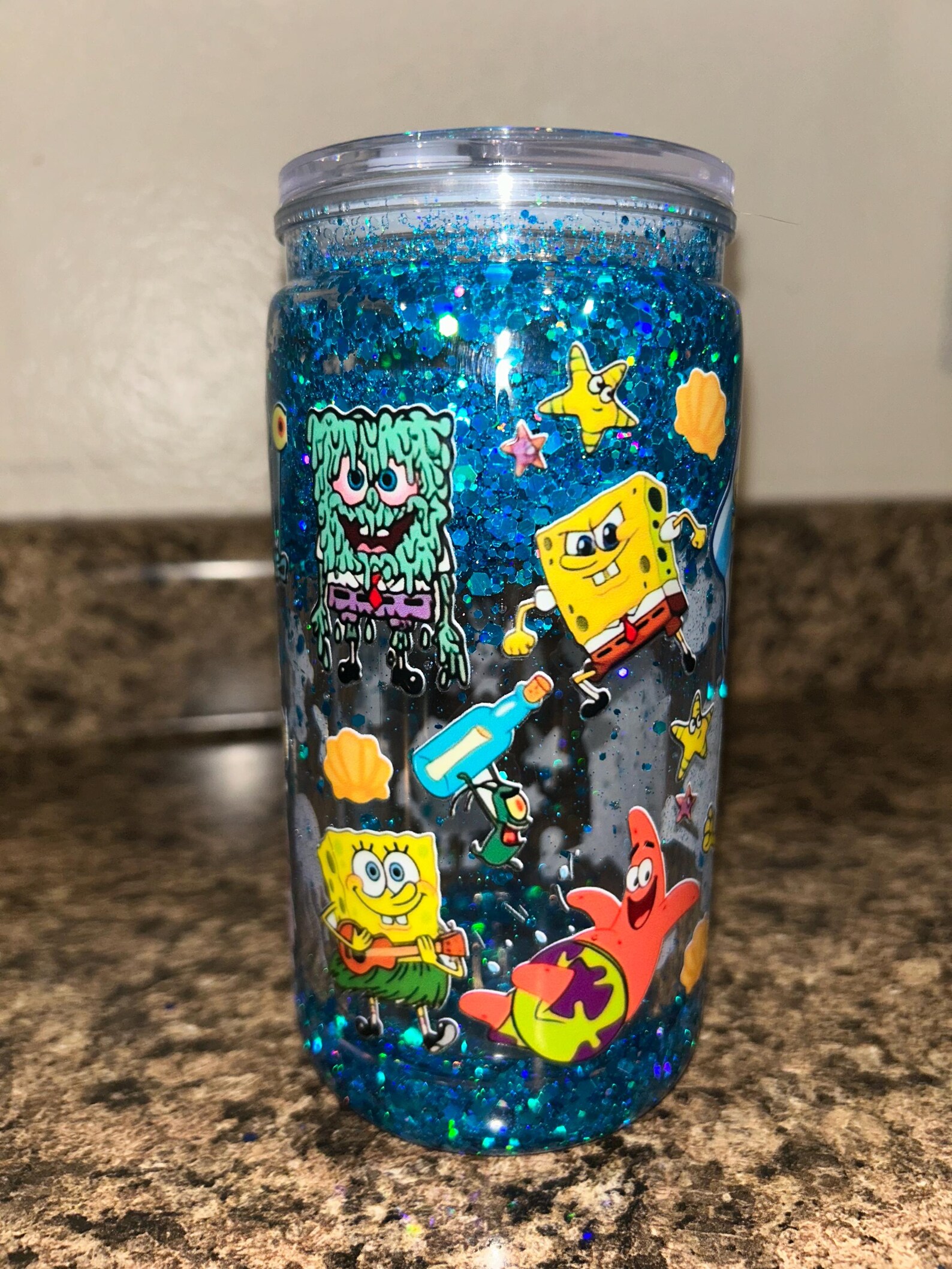 Spongebob Cold Drink Cup - Etsy