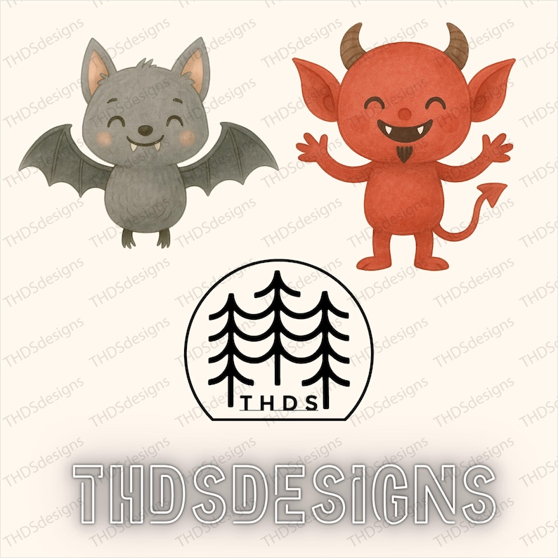 14 Cute Halloween Clipart Characters, Child Friendly High Quality ...