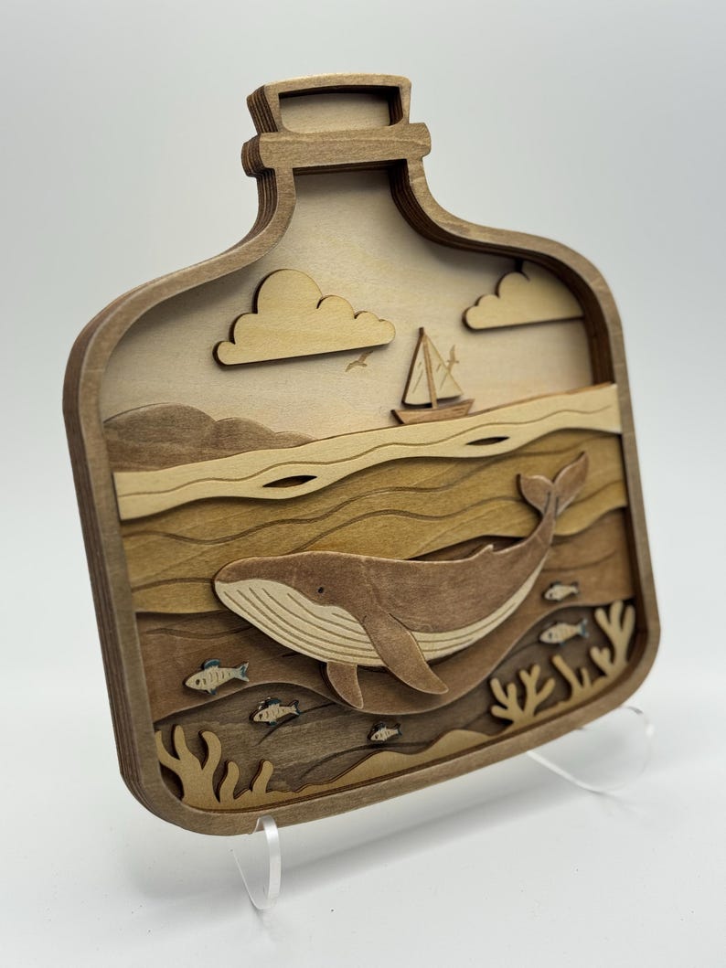 Nautical SVG Layered Bundle 4 Laser Cut Designs Storm Lighthouse ...