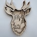 6 Layer Stag Head Forest Scene SVG | Deer Laser Cut File | Layered ...