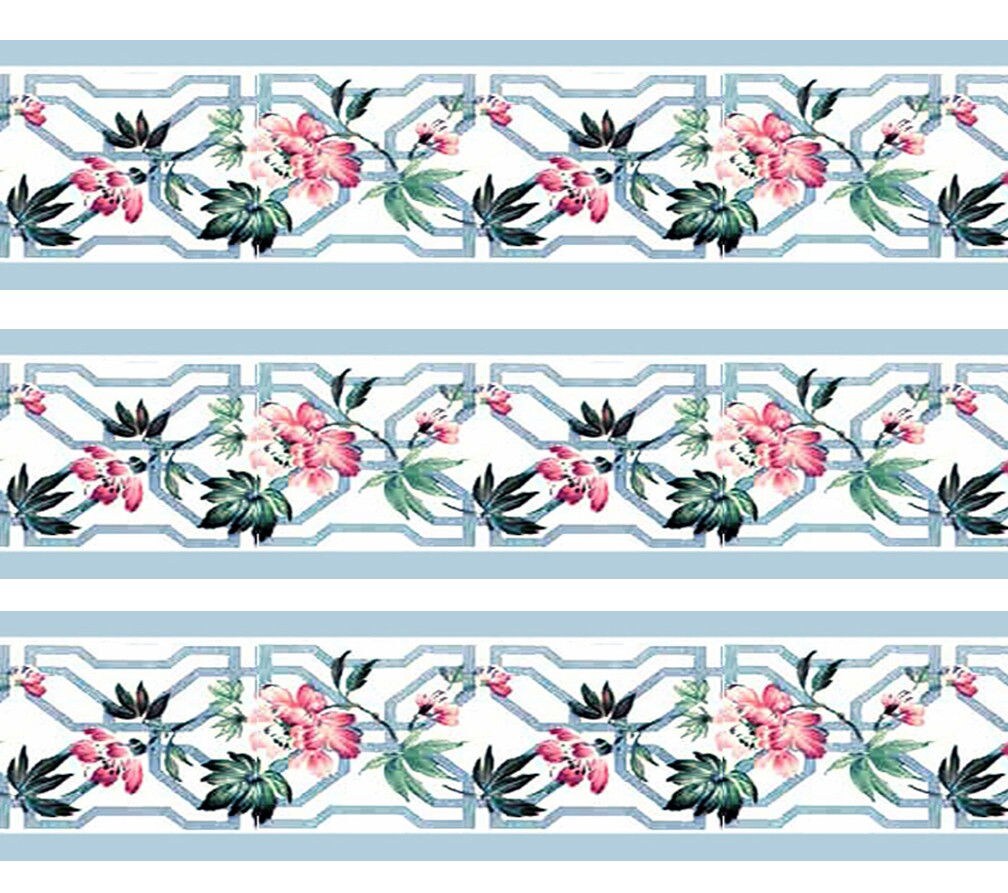 Dolls House Wallpaper Border 77 Ins Long 1/12th 1/24th Choice of 4 ...