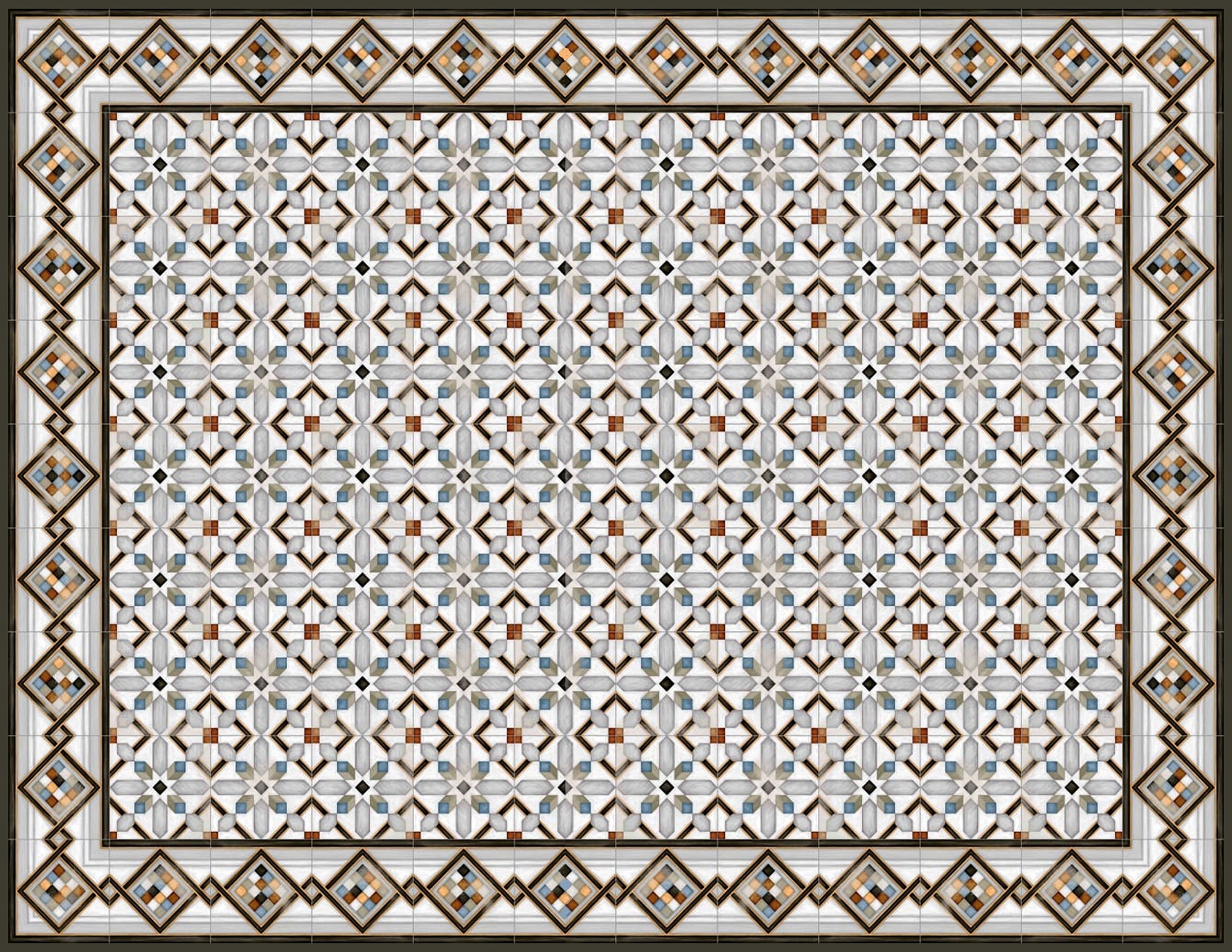 Dollhouse Doll House Tile Effect Floor Panel Sheet Flooring Quality ...